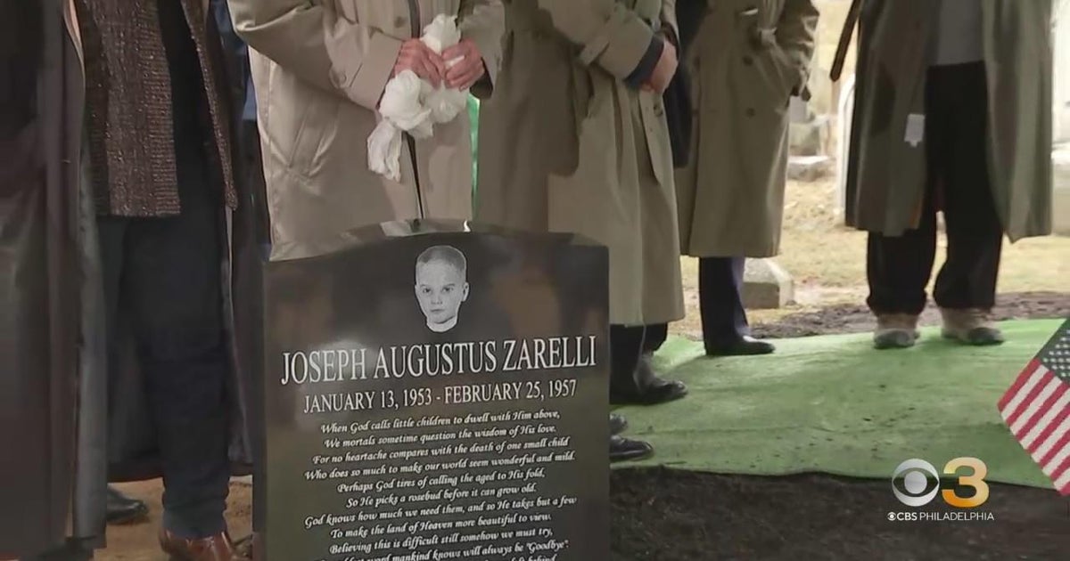 "Boy in the Box" Joseph Augustus Zarelli gets new headstone - CBS ...