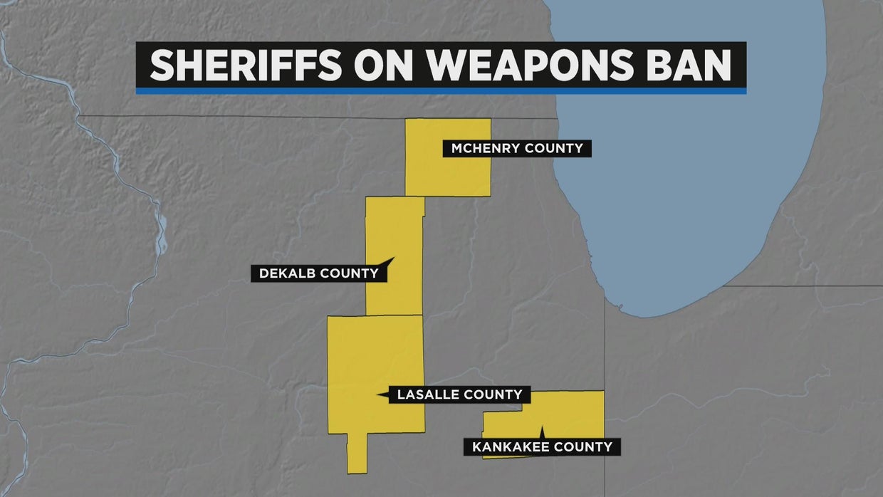 Illinois sheriffs say they won't enforce assault weapons ban - CBS Chicago