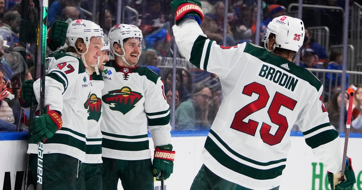 Frederick Gaudreau, Sam Steel lead Wild past Islanders 3-1 - CBS New York