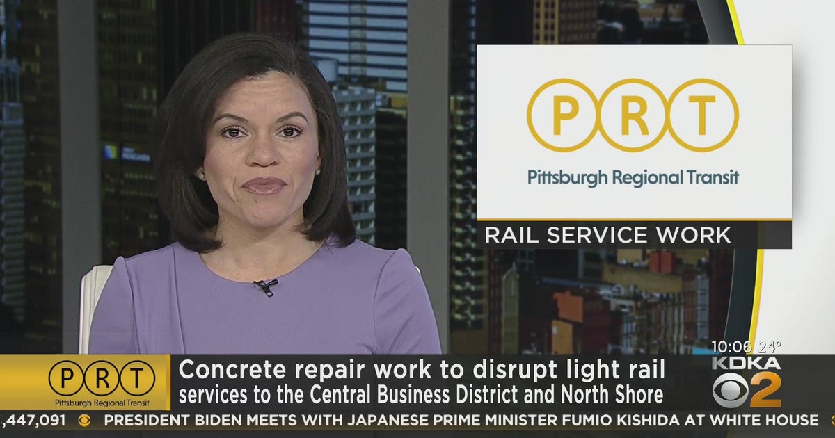 Concrete repair work to disrupt PRT light rail services through the ...