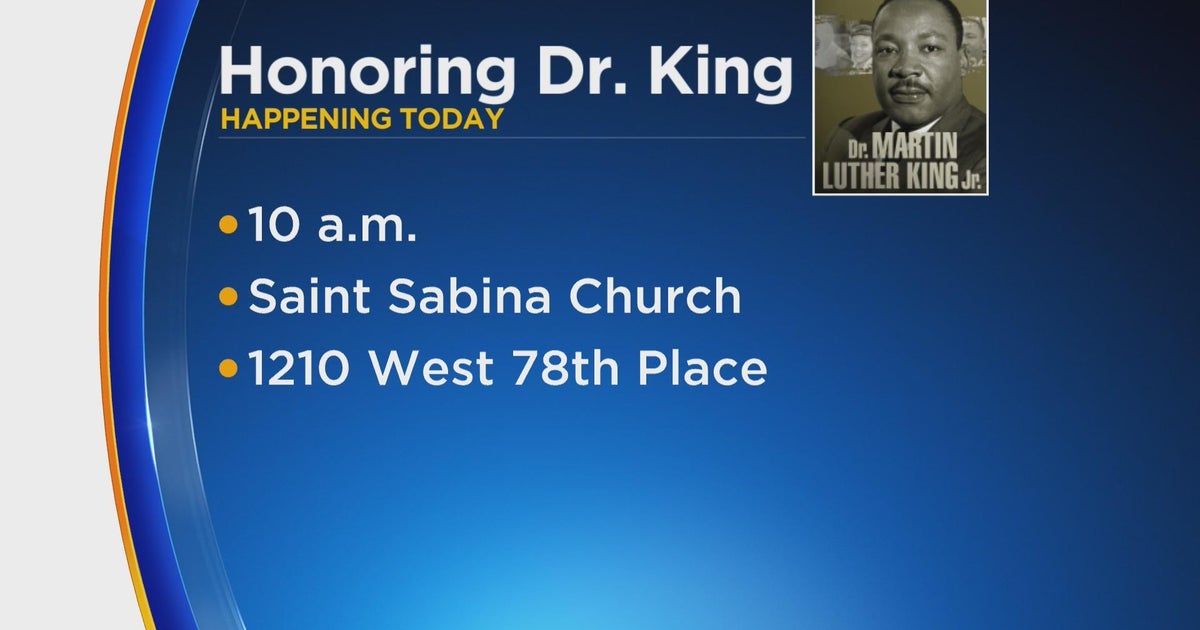 Saint Sabina Church honoring Dr. Martin Luther King Jr. - CBS Chicago