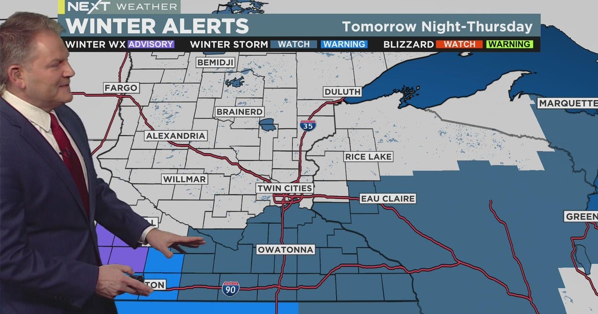 NEXT Weather: Several inches of fresh show to shovel by late Thursday ...