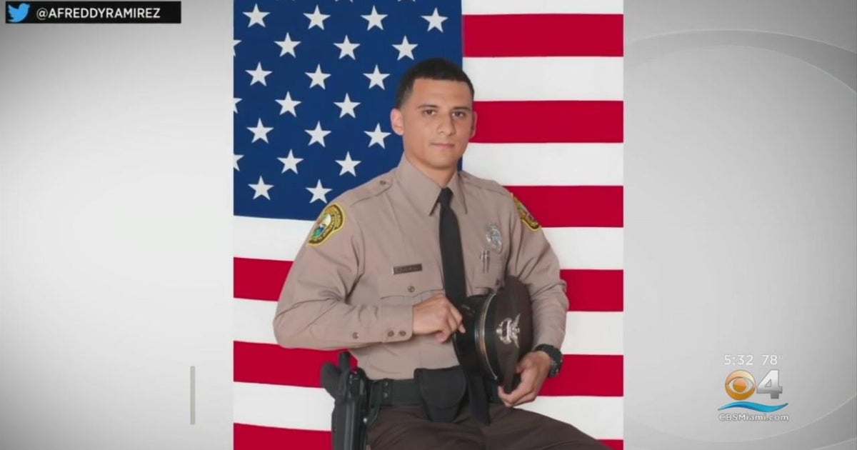 Street renamed for fallen MDPD officer - CBS Miami