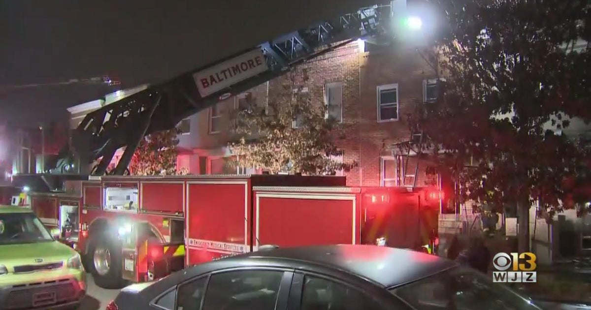 Woman's body found after Baltimore vacant home fire - CBS Baltimore