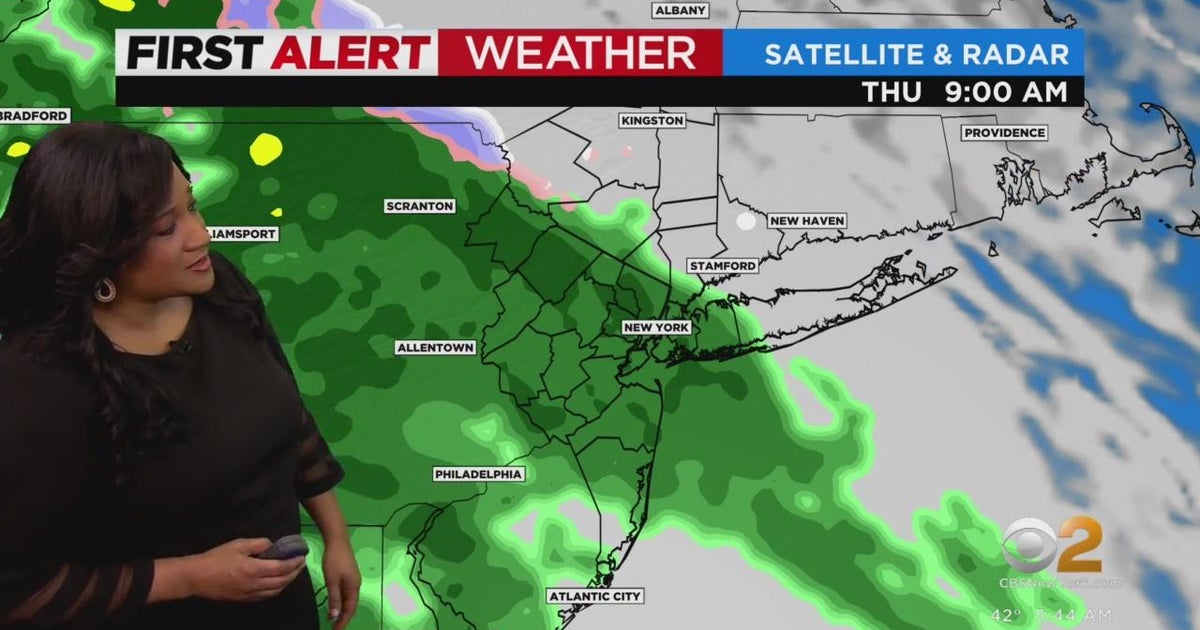 First Alert Weather: Yellow Alert Day - CBS New York