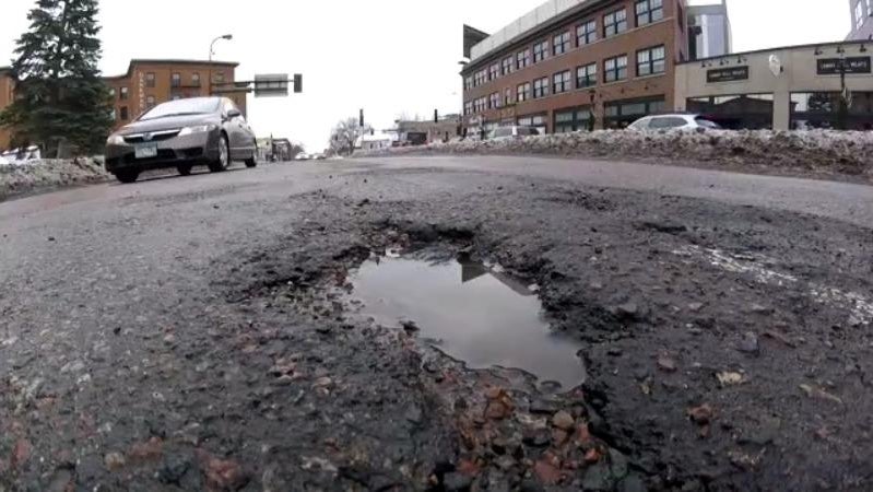 Metro roads have more potholes than usual due to fluctuating ...