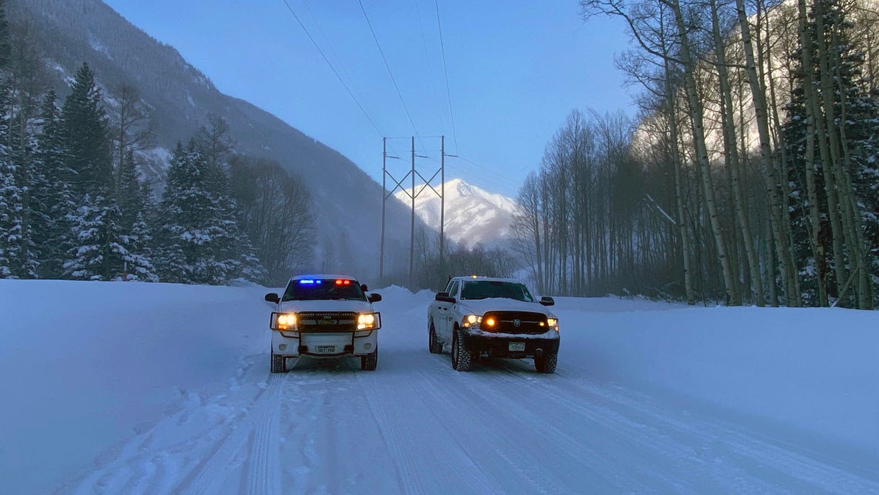 Town of Ophir's power restored after massive western Colorado avalanche ...
