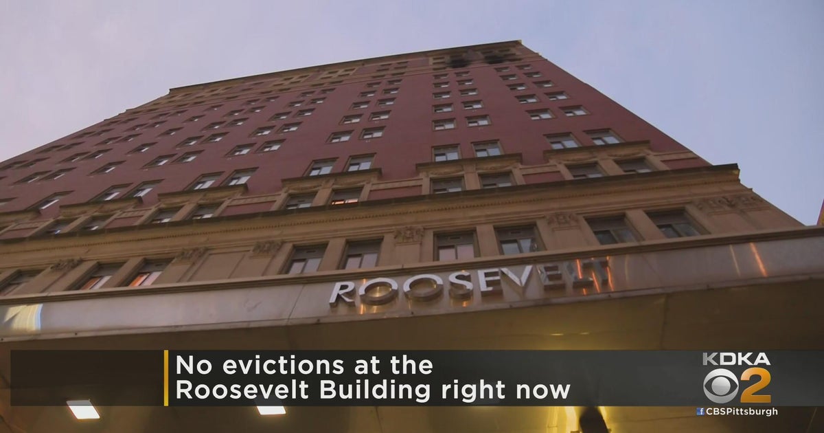 Tenants allowed to remain living in Roosevelt Building - CBS Pittsburgh