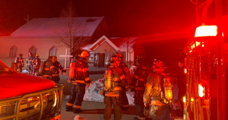 Pastor believes fire accelerant was thrown inside Abiding Love Lutheran ...