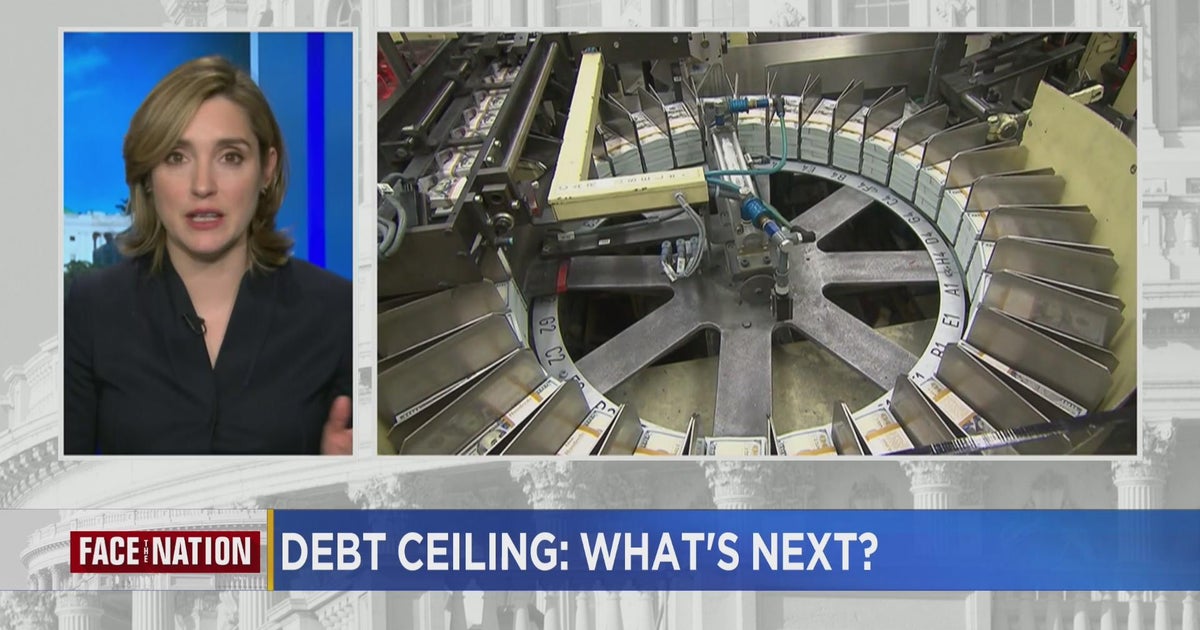 Margaret Brennan on what happens next after US hit borrowing cap - CBS ...