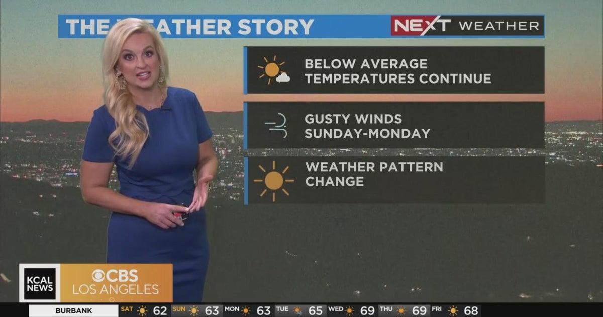 Alissa Carlson's morning forecast (Jan. 21) - CBS Los Angeles