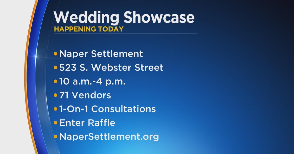 Naper Settlement hosting Wedding Showcase today - CBS Chicago