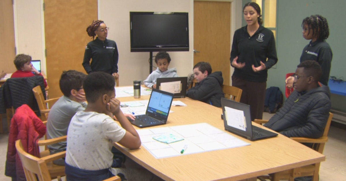 Coding and robotics program kicks off at Stoughton YMCA - CBS Boston