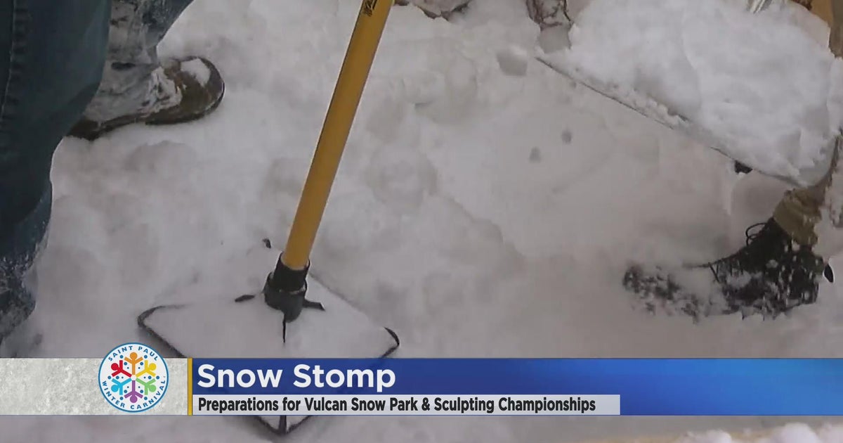 Snow stomp in St. Paul - CBS Minnesota