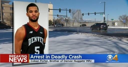 Coban Porter Brother Of Nuggets Star Mpj Arrested For Alleged Fatal