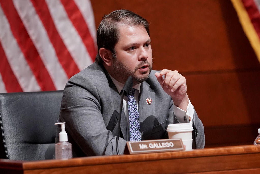 Democrat Ruben Gallego announces challenge to Kyrsten Sinema for Senate ...