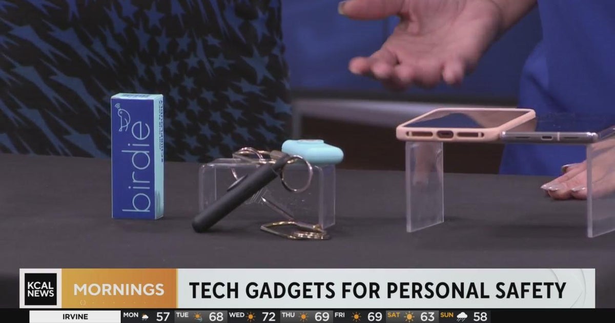 Tech gadgets for personal safety - CBS Los Angeles