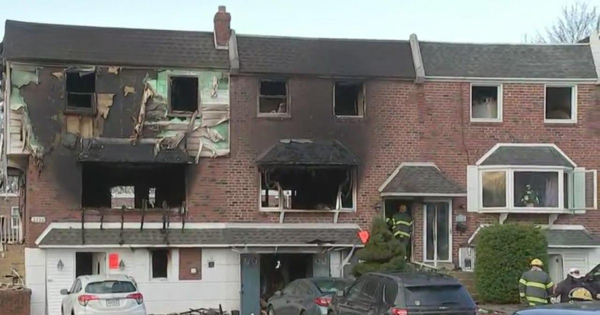 Neighbors came together after Philadelphia fire hospitalized 5 - CBS ...