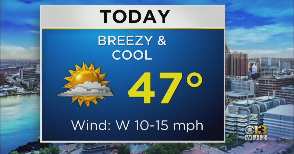 Meteorologist Meg McNamara has your Tuesday morning forecast - CBS ...