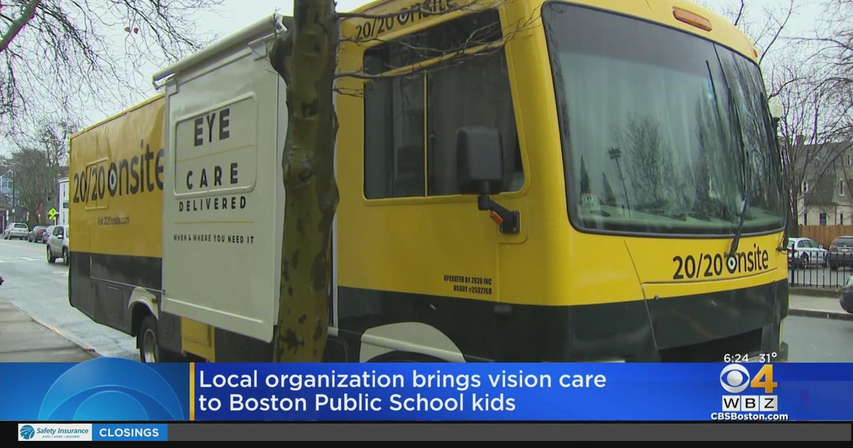 Vision buses bring free eye care and glasses to Boston students who ...