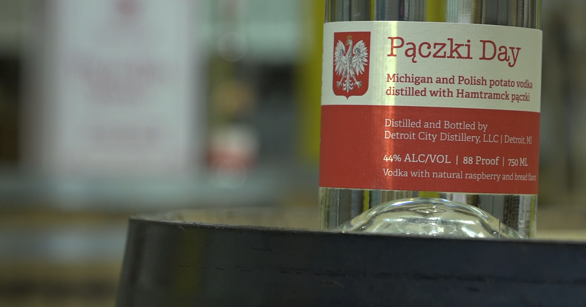 Detroit City Distillery Paczki Day Vodka returns this year - CBS Detroit