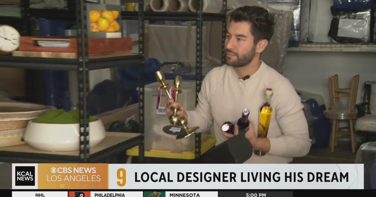 Designer Angel Riveros is living the American dream - CBS Los Angeles