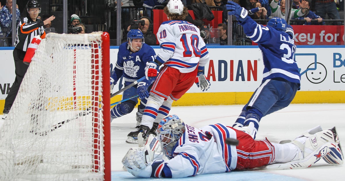 Marner scores quickly in OT to lift Maple Leafs over Rangers - CBS New York