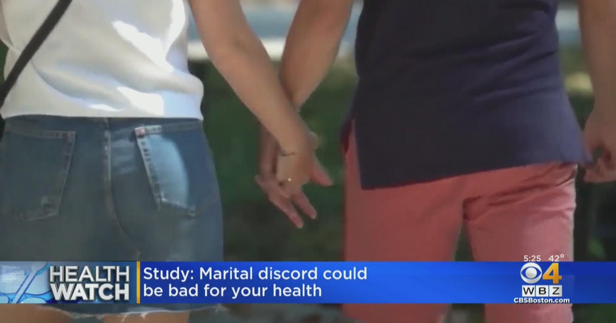 Study: Marital strife can be bad for your health - CBS Boston