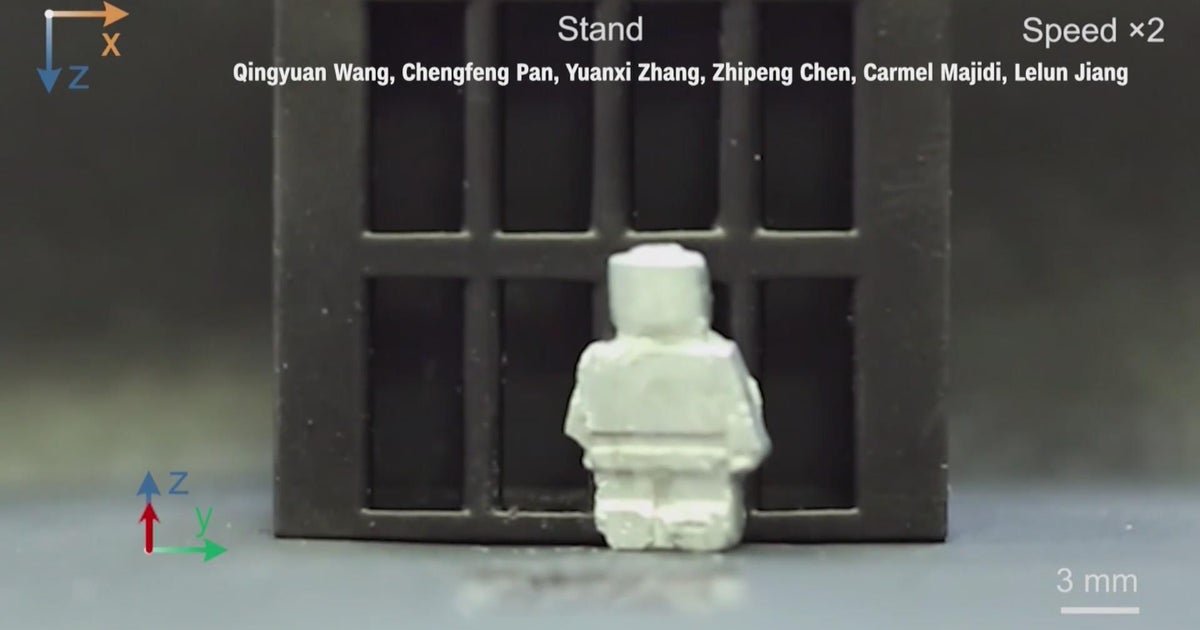 Video: Mini robot melts, escapes cage, reconstitutes self - CBS Minnesota