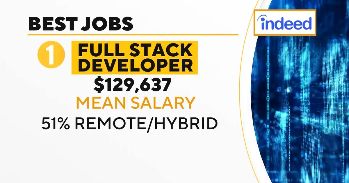 Indeed: Best Tech Jobs of 2023 - CBS Miami