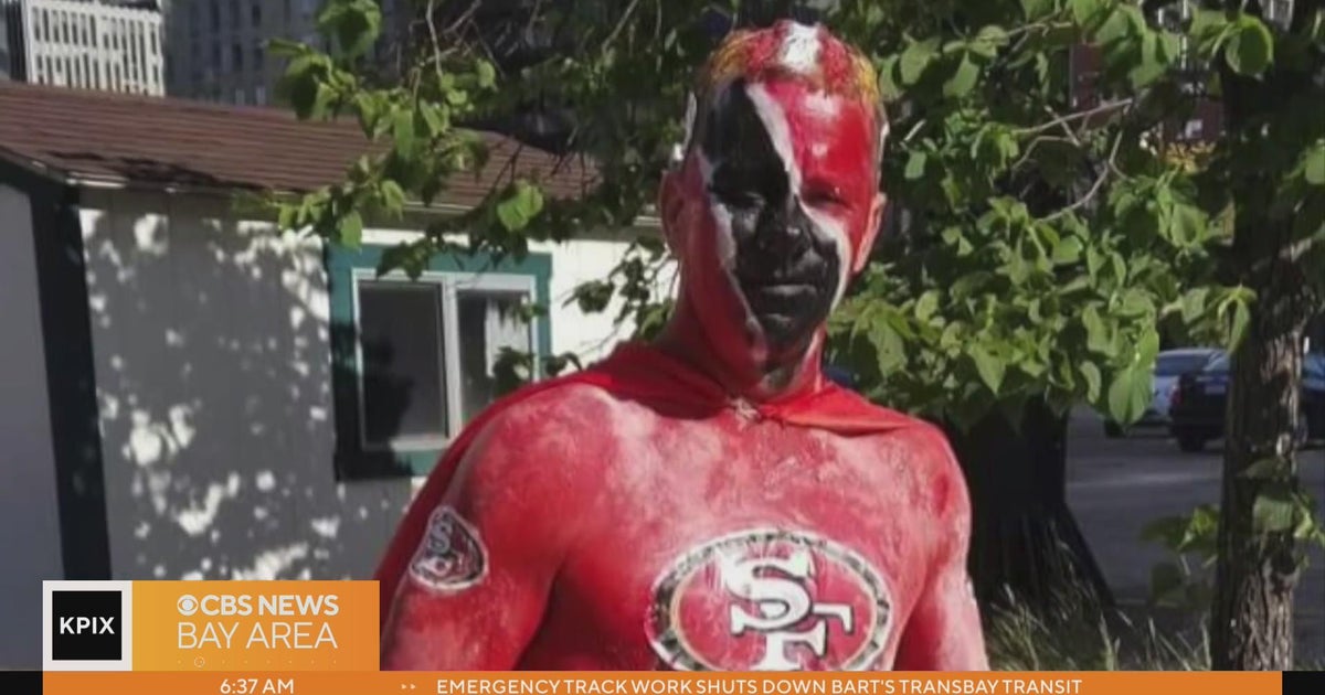 49ers super fan Chris Aiello lives in Pennsylvania - CBS San Francisco