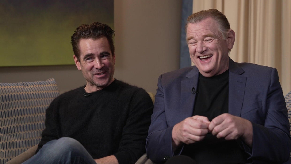 Colin Farrell, Brendan Gleeson on "The Banshees of Inisherin ...