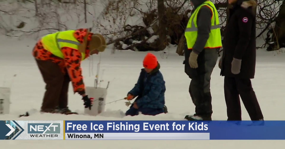 Free ice fishing event for kids - CBS Minnesota