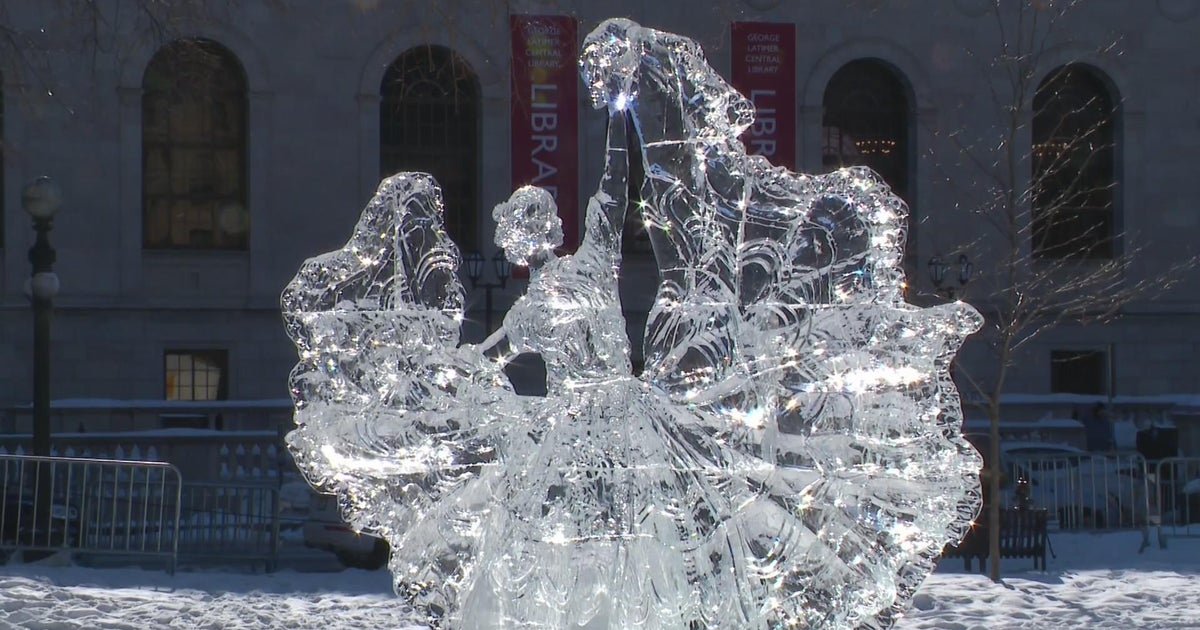 Winter Carnival ice carvings tout special inspiration - CBS Minnesota