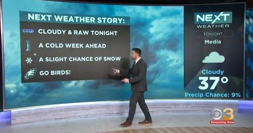 NEXT Weather: Cloudy week ahead - CBS Philadelphia