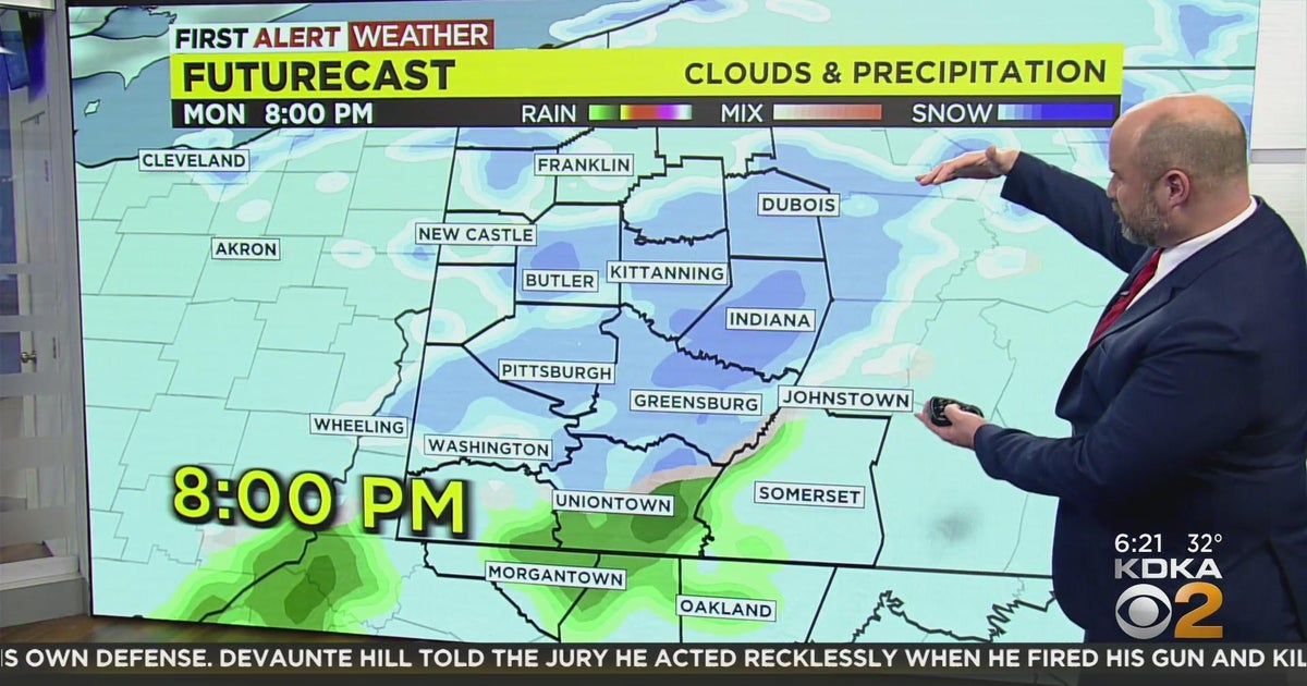 KDKA-TV Evening Forecast (1/30) - CBS Pittsburgh