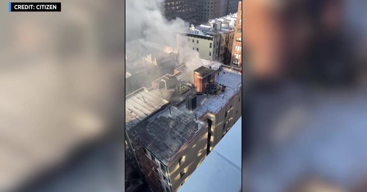 Residents displaced after fire tears through Upper East Side building ...