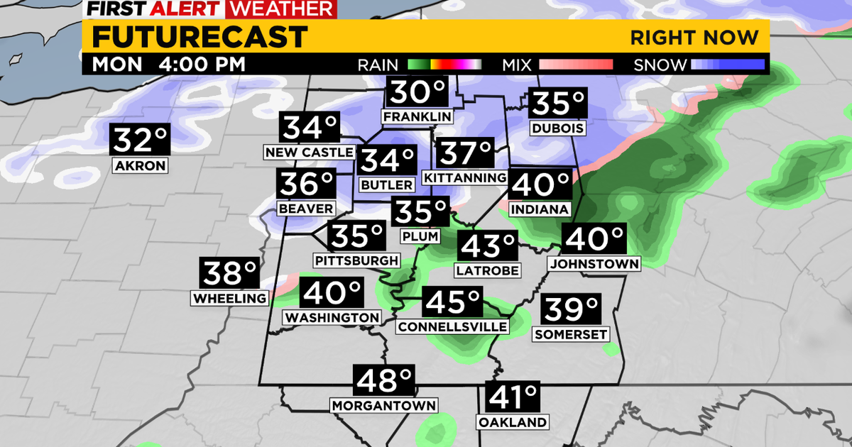 Pittsburgh Weather: Monday drizzle ahead of cooldown later this week ...
