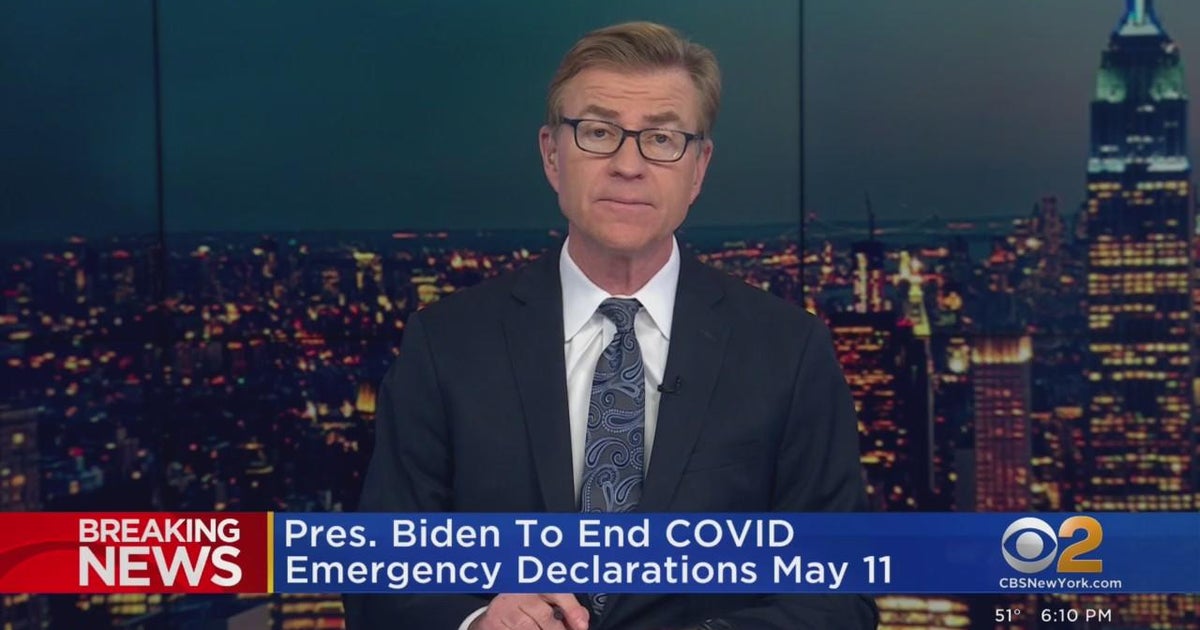 Pres. Biden to end COVID emergency in May - CBS New York
