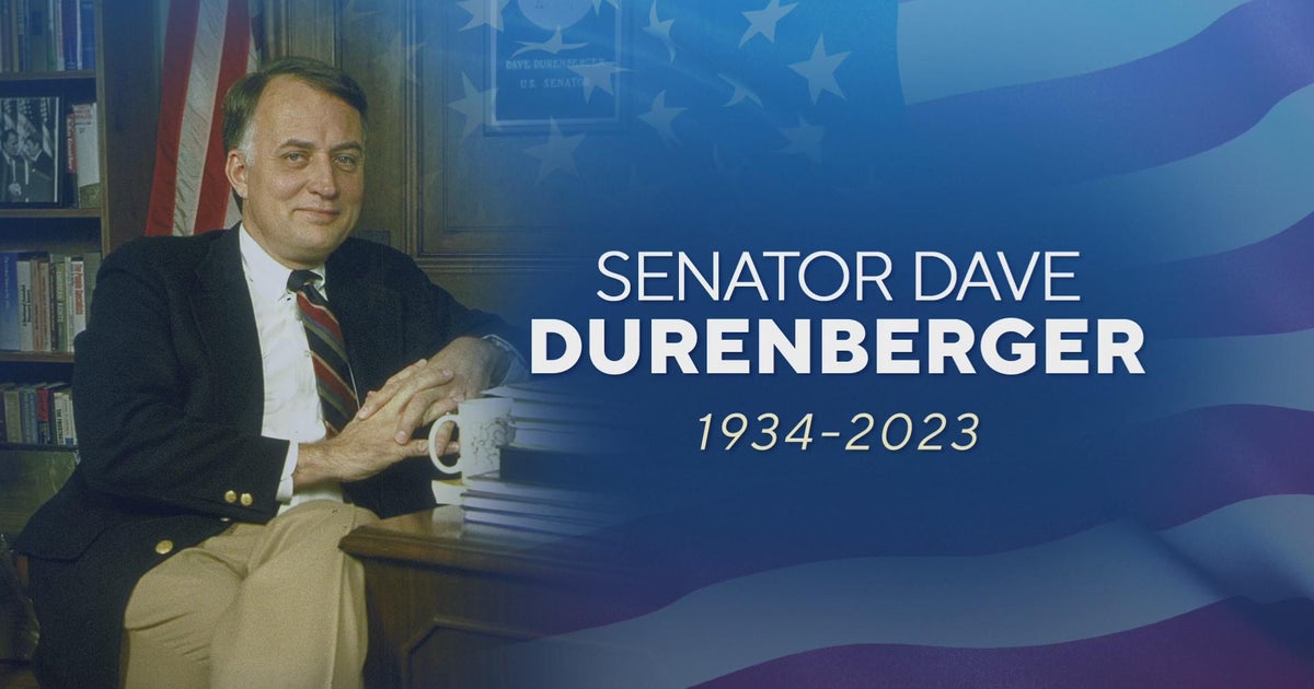 Former U.S. Senator David Durenberger dies - CBS Minnesota