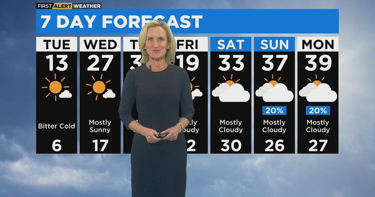 Chicago First Alert Weather: Bone-chilling cold - CBS Chicago
