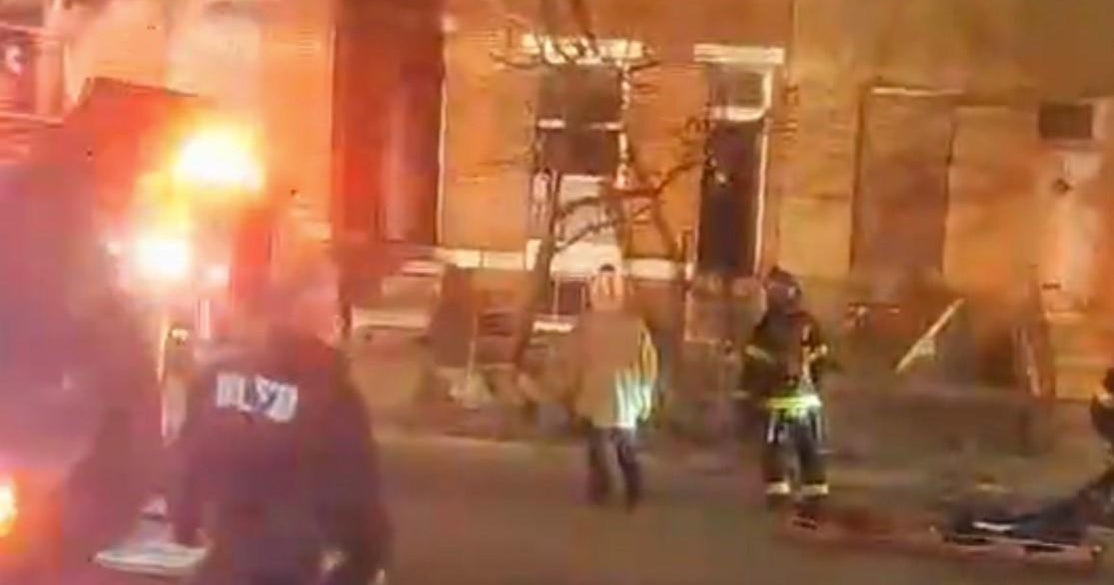 Baltimore firefighters battle four rowhome fires in span of an hour - CBS Baltimore