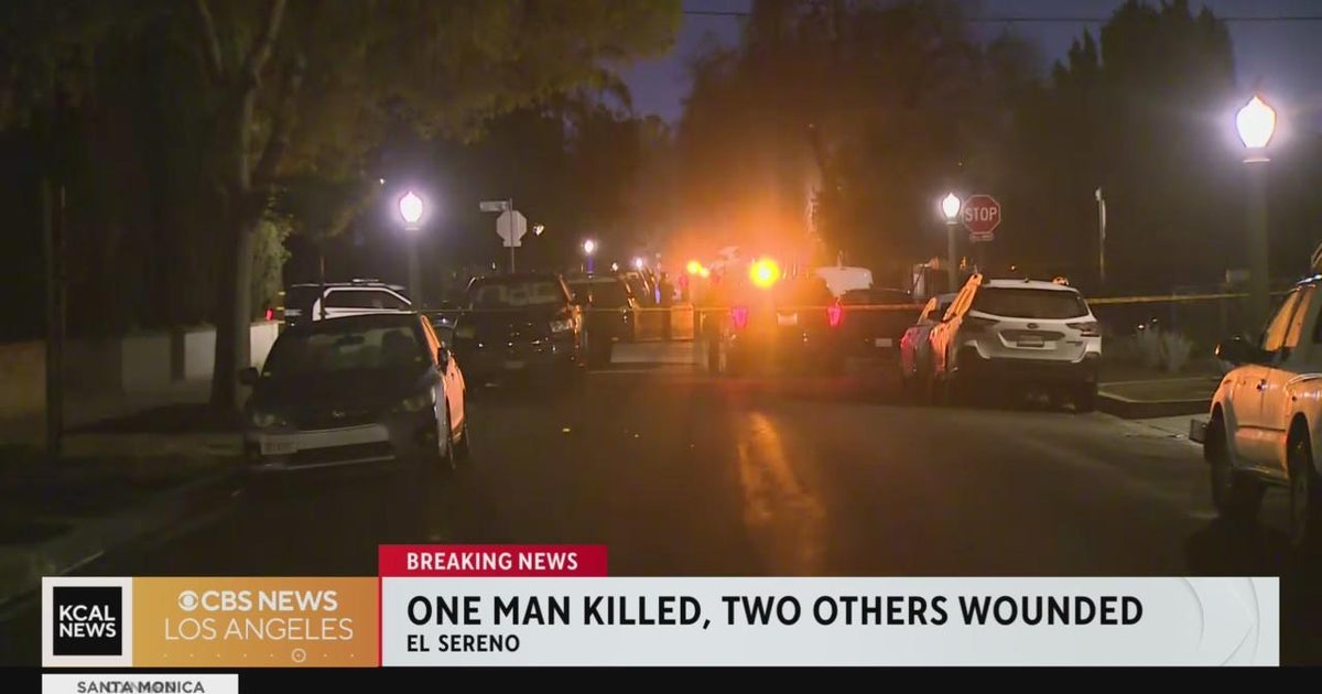 2 injured, 1 dead in El Sereno shooting - CBS Los Angeles
