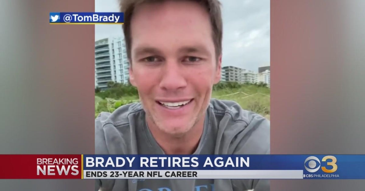 Tom Brady announces he's retiring from NFL - CBS Philadelphia