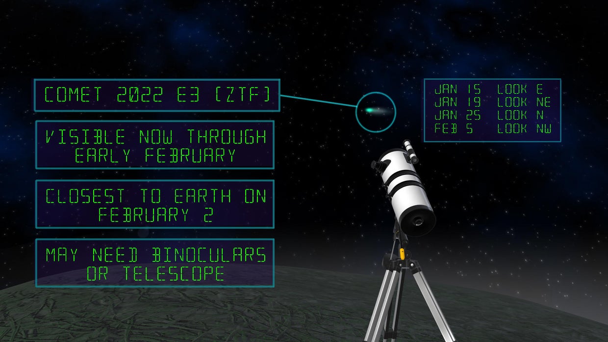 How to spot the comet streaking through our solar system - CBS Boston