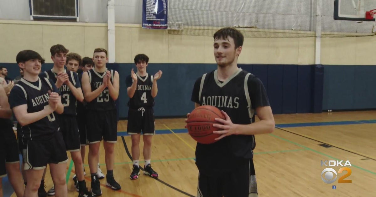 Cugini breaks WPIAL scoring record - CBS Pittsburgh