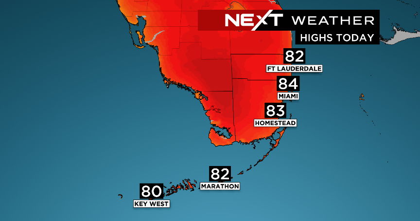 More warm weather on tap Thursday for South Florida before cooler air ...