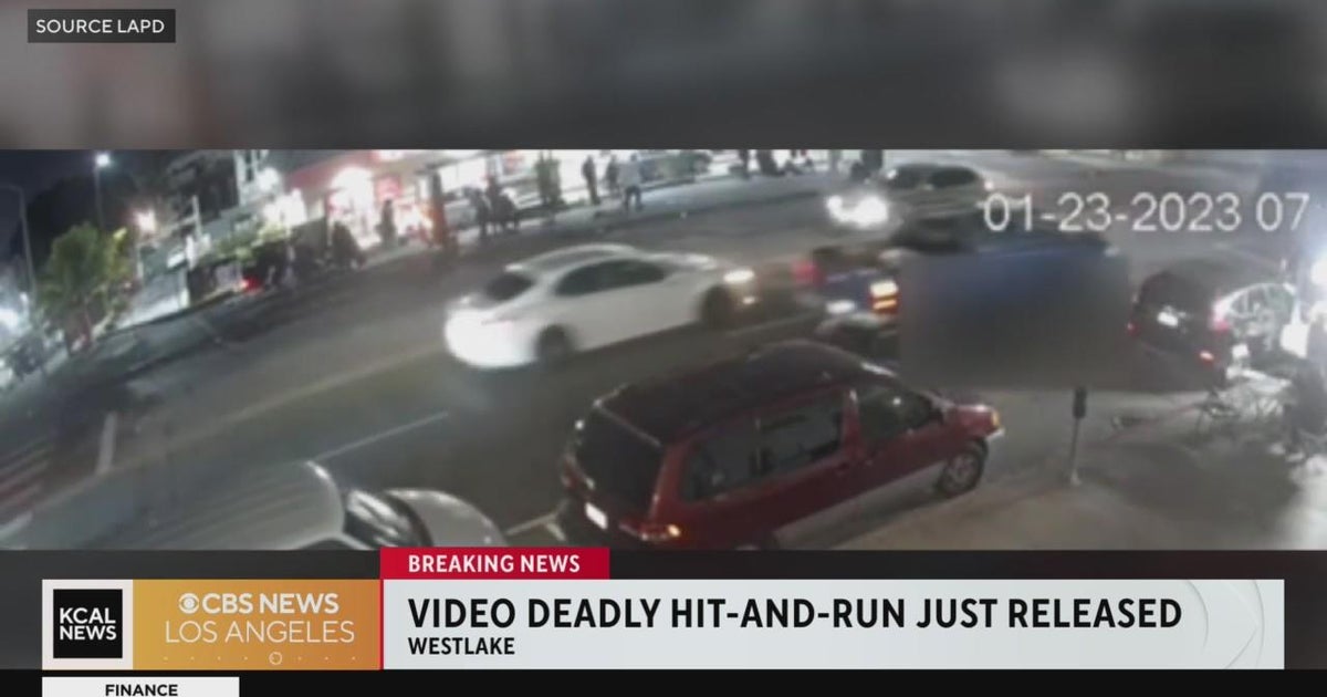 Westlake hit-and-run update: Suspect video released - CBS Los Angeles