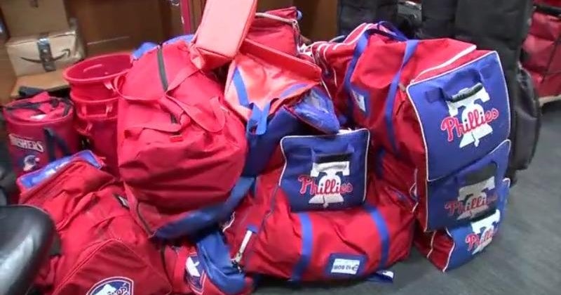 Phillies equipment heading to Florida for spring training - CBS ...