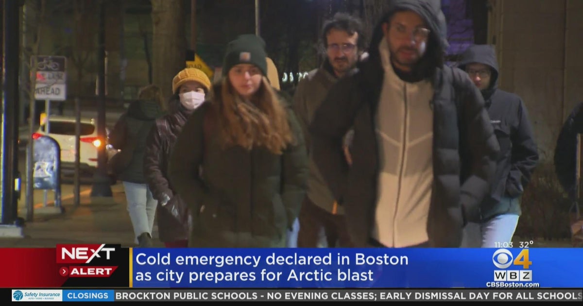 Cold emergency declared in Boston as city prepares for Arctic blast ...